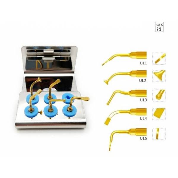 Cassette de rangement + 5 insert de sinus lift UL1, UL2, UL3, UL4, UL5